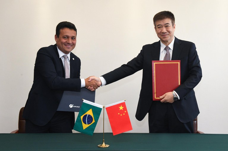 Cooperação Brasil-China na aviação civil leva à formalização de acordo ...