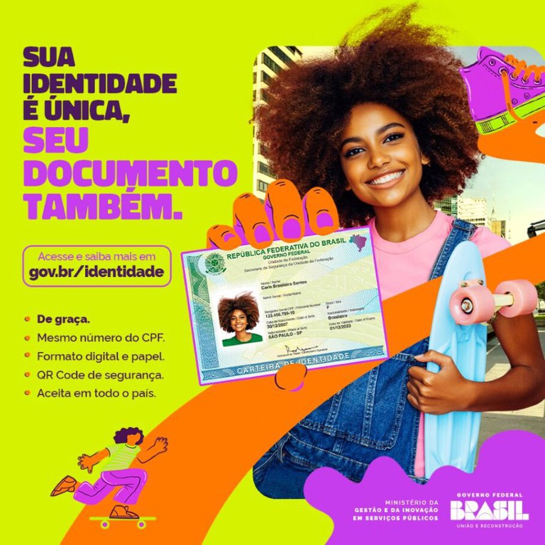 Use a nova Carteira de Identidade Nacional para ter conta Ouro no GOV.BR — Agência Gov