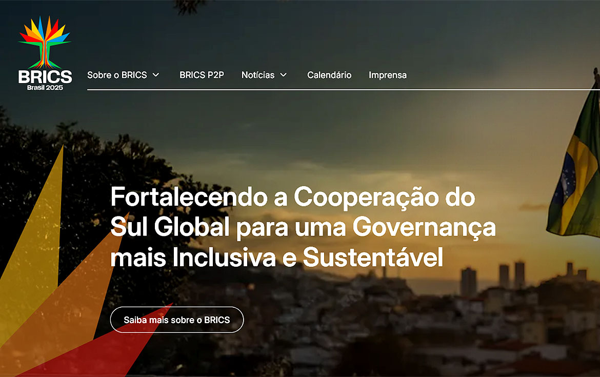 Brasil lança portal do Brics 2025 com notícias, agenda e respostas ...
