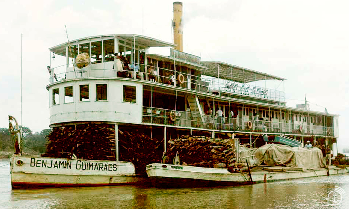 Vapor Benjamim Guimarães volta a navegar nas águas do Rio São Francisco ...